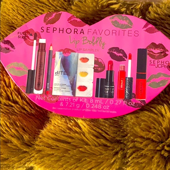 Sephora | Makeup | Nib Sephora Favorites Lip Boldly 6 Pieces Holiday ...